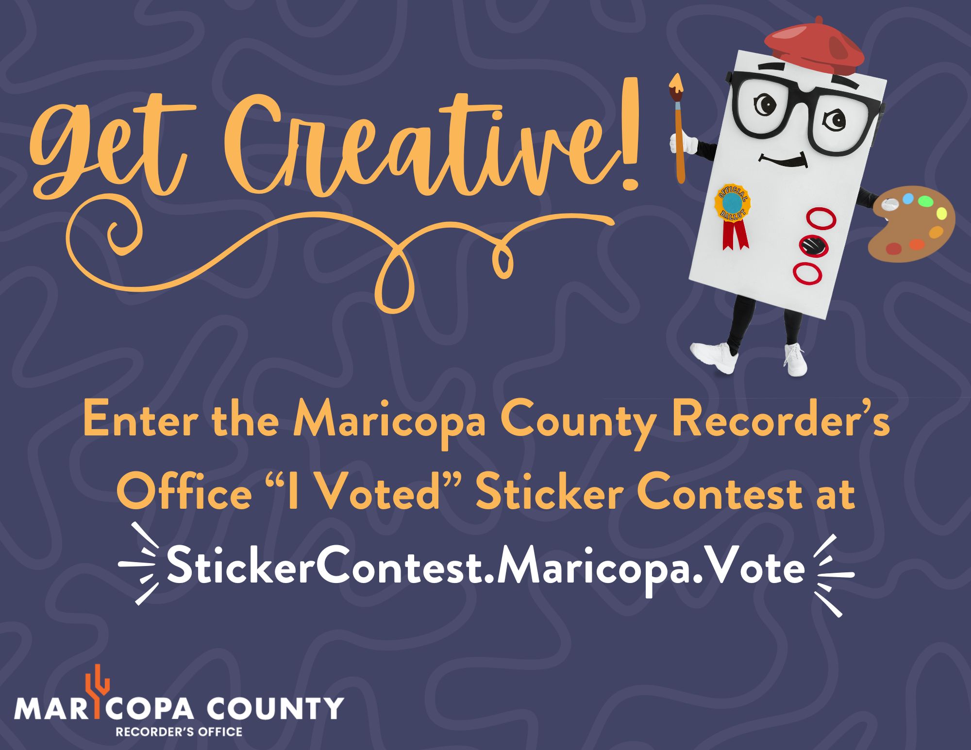 Send In Your Submission for "I Voted" Sticker Contest - Arizona School ...