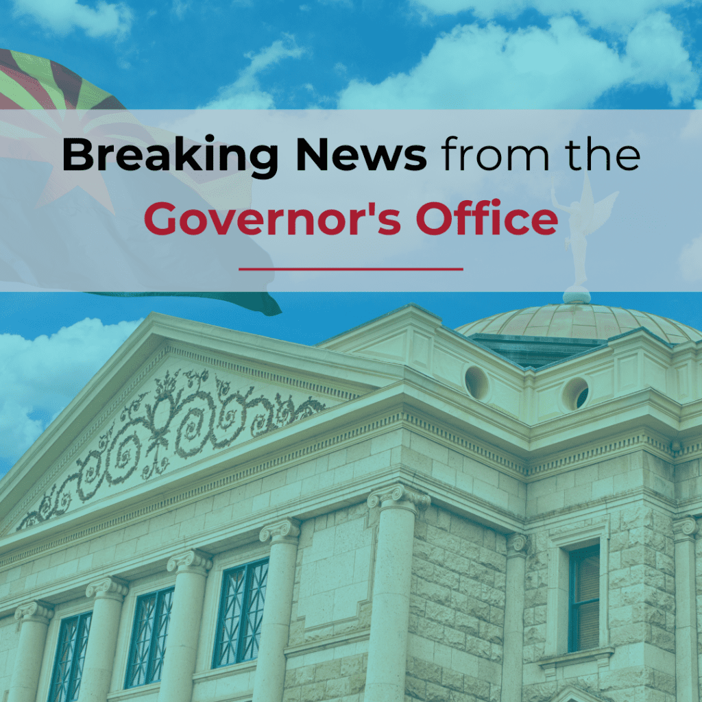 Breaking News from the Governor's Office: Governor Katie Hobbs Releases ...